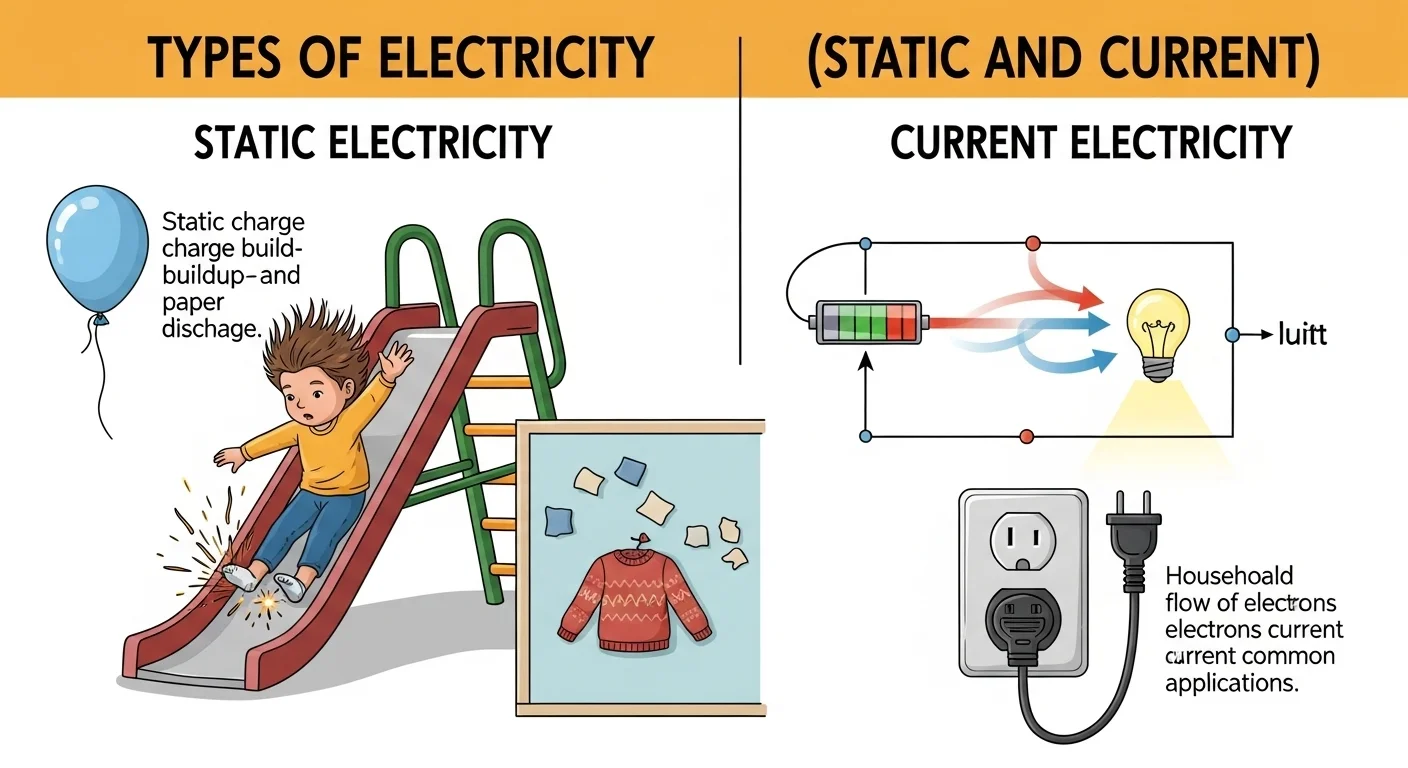 Types of Electricity Explained: Static and Current (2026)
